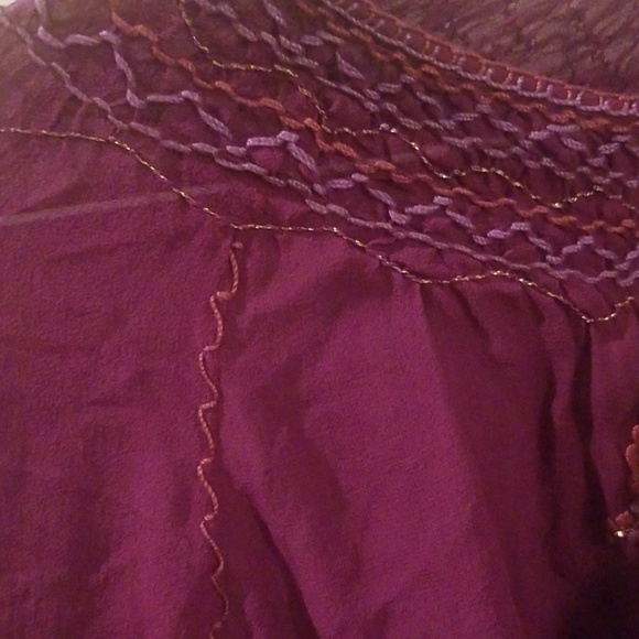 Mulberry | Tops | Mulberry Embroidered Blouse | Poshmark